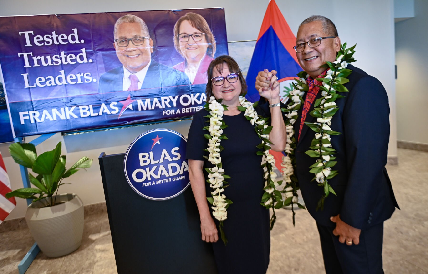 'Courage to set real priorities': Blas, Okada make gubernatorial run ...