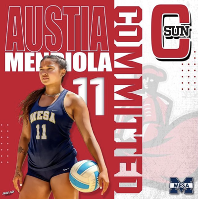 Tia Mendiola committed to play beach volleyball for California State ...