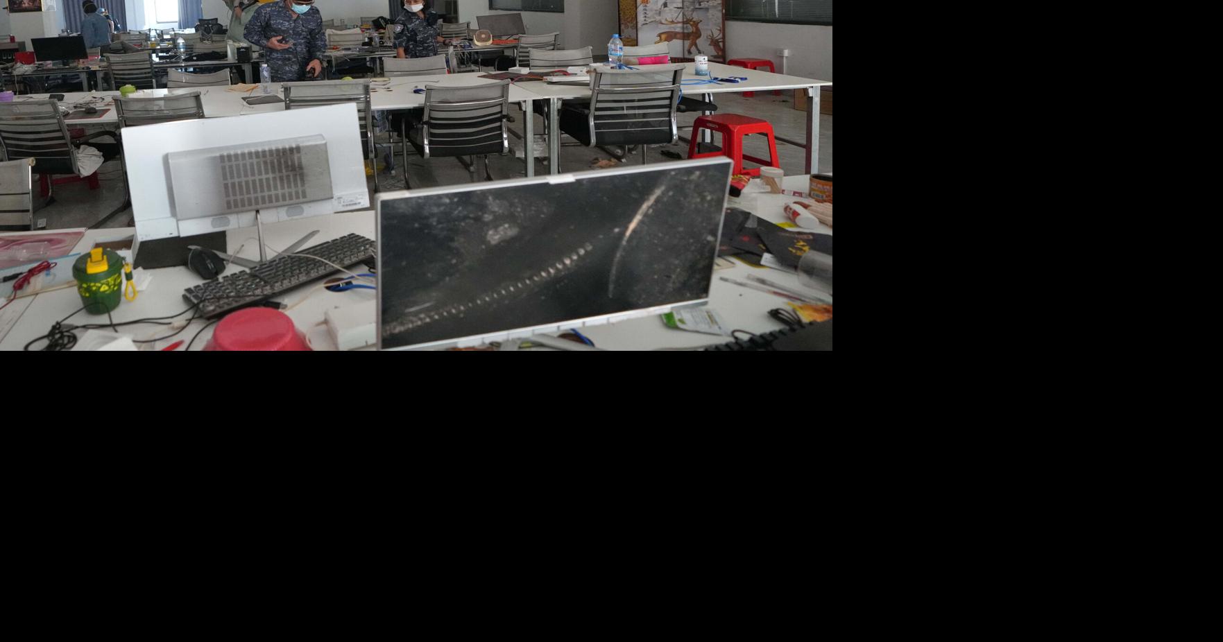 Inside a huge compound on Thailand-Cambodia border where 10,000 workers ...