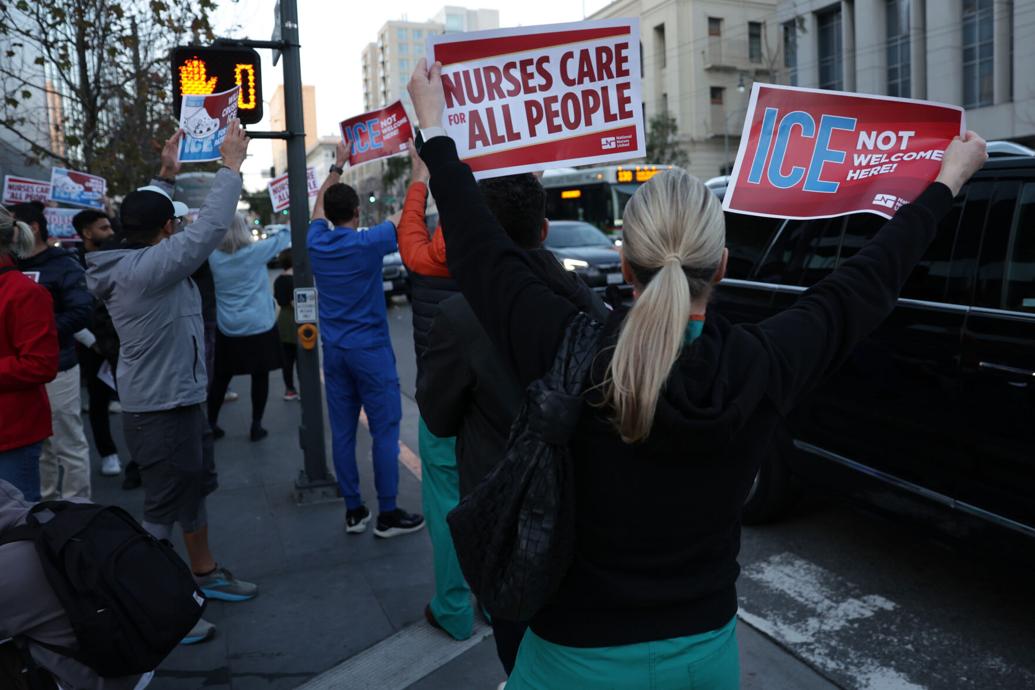 Anti ICE Vigil San Francisco | National | guardonline.com