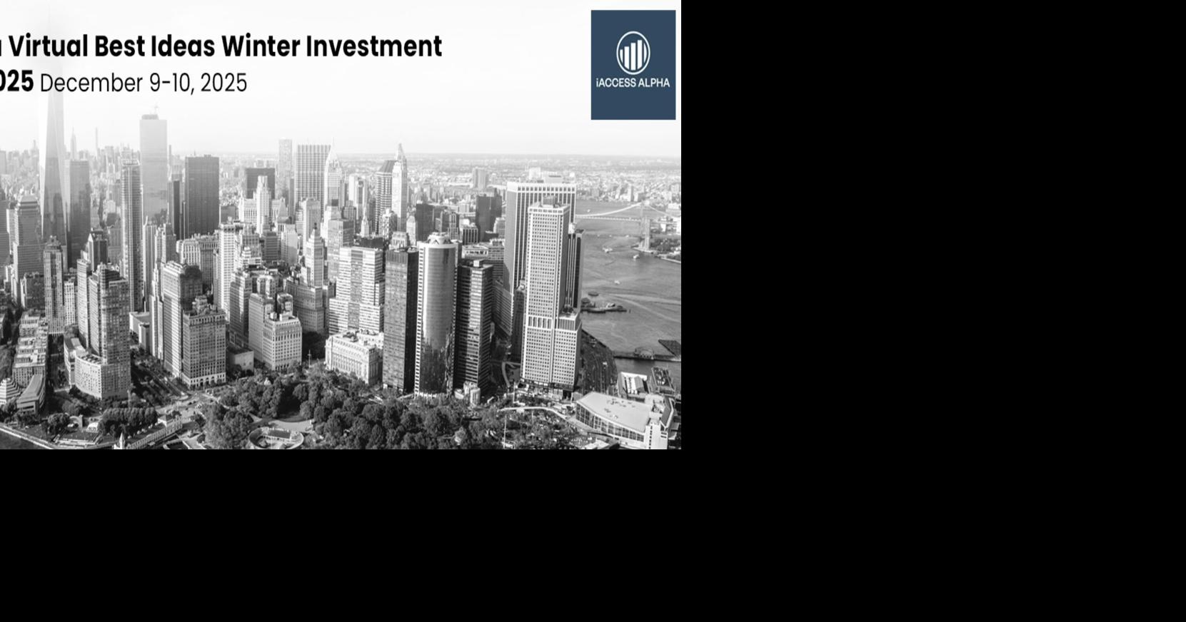 iAccess Alpha's Virtual Best Ideas Winter Investment Conference ...