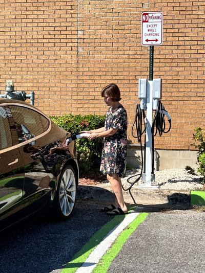 UACCB installs electric vehicle charging station | News | guardonline.com