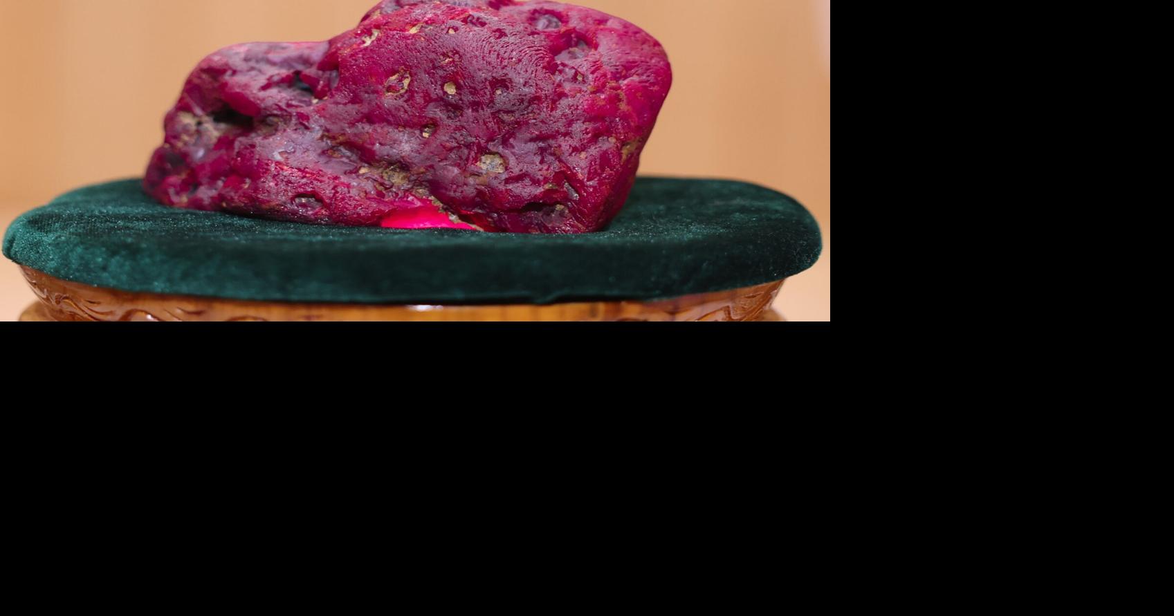 A massive 11,000-carat ruby has been unearthed in Myanmar’s war-scarred ...