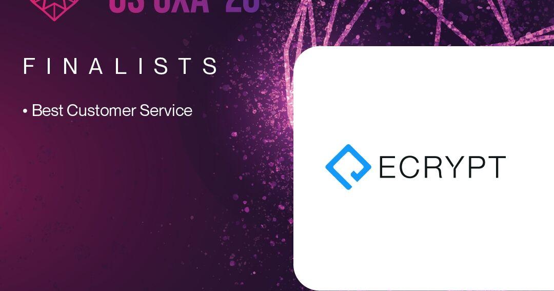 Ecrypt Inc. Named Finalist in the 2026 U.S. Customer Experience Awards ...