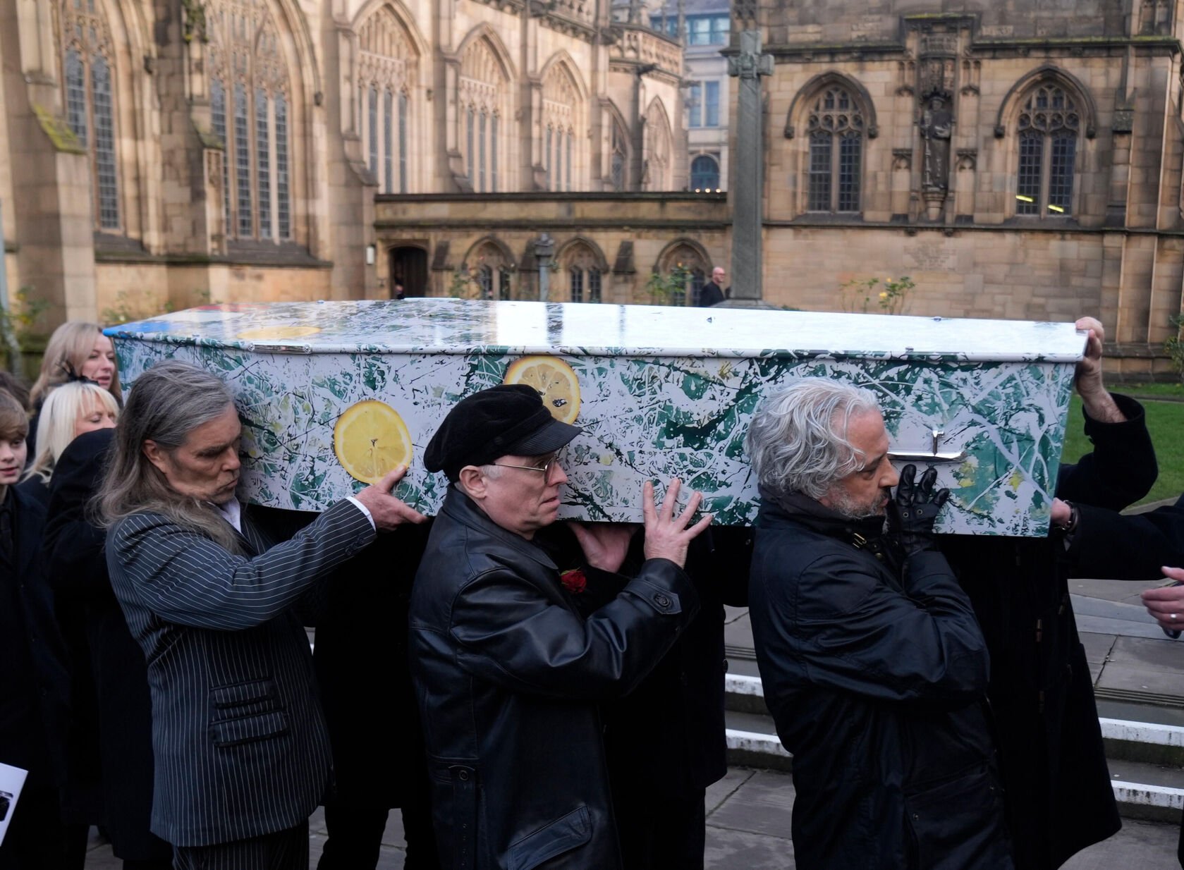 Britain Gary Mani Mounfield Funeral | World | guardonline.com