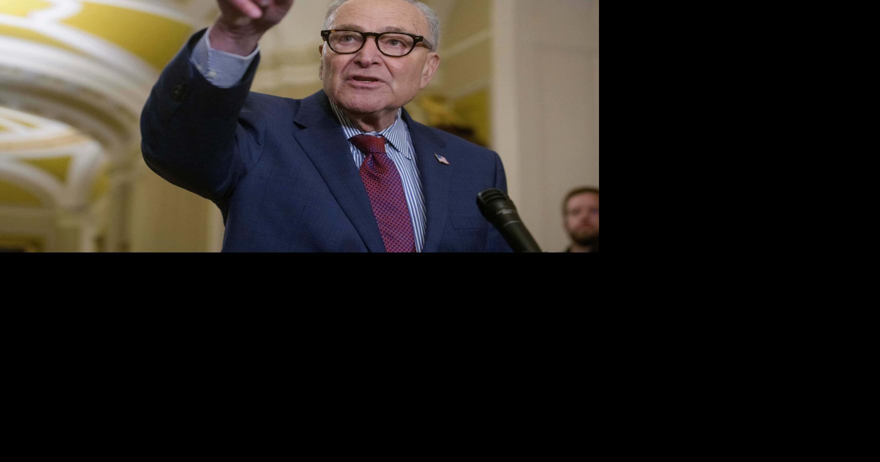 Schumer tells the AP Democrats are preparing for Trump to disrupt and ...