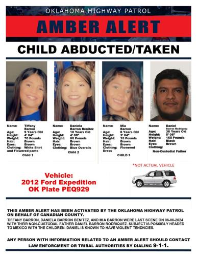 Amber Alert | News | guymondailyherald.com