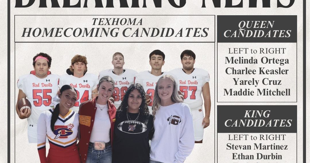 2025 Texhoma Home Coming Court | Sports | guymondailyherald.com