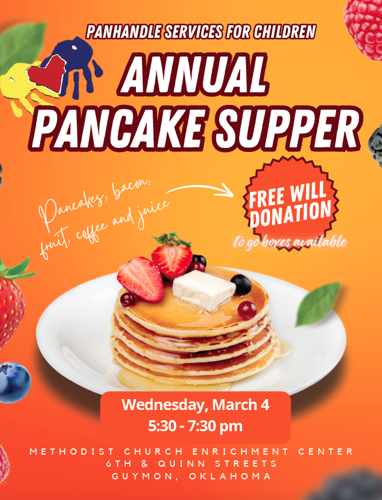 Annual Pancake Supper | News | guymondailyherald.com