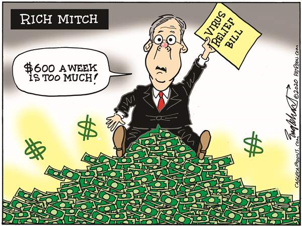 10 editorial and topical cartoons from the past week - Aug. 11 ...