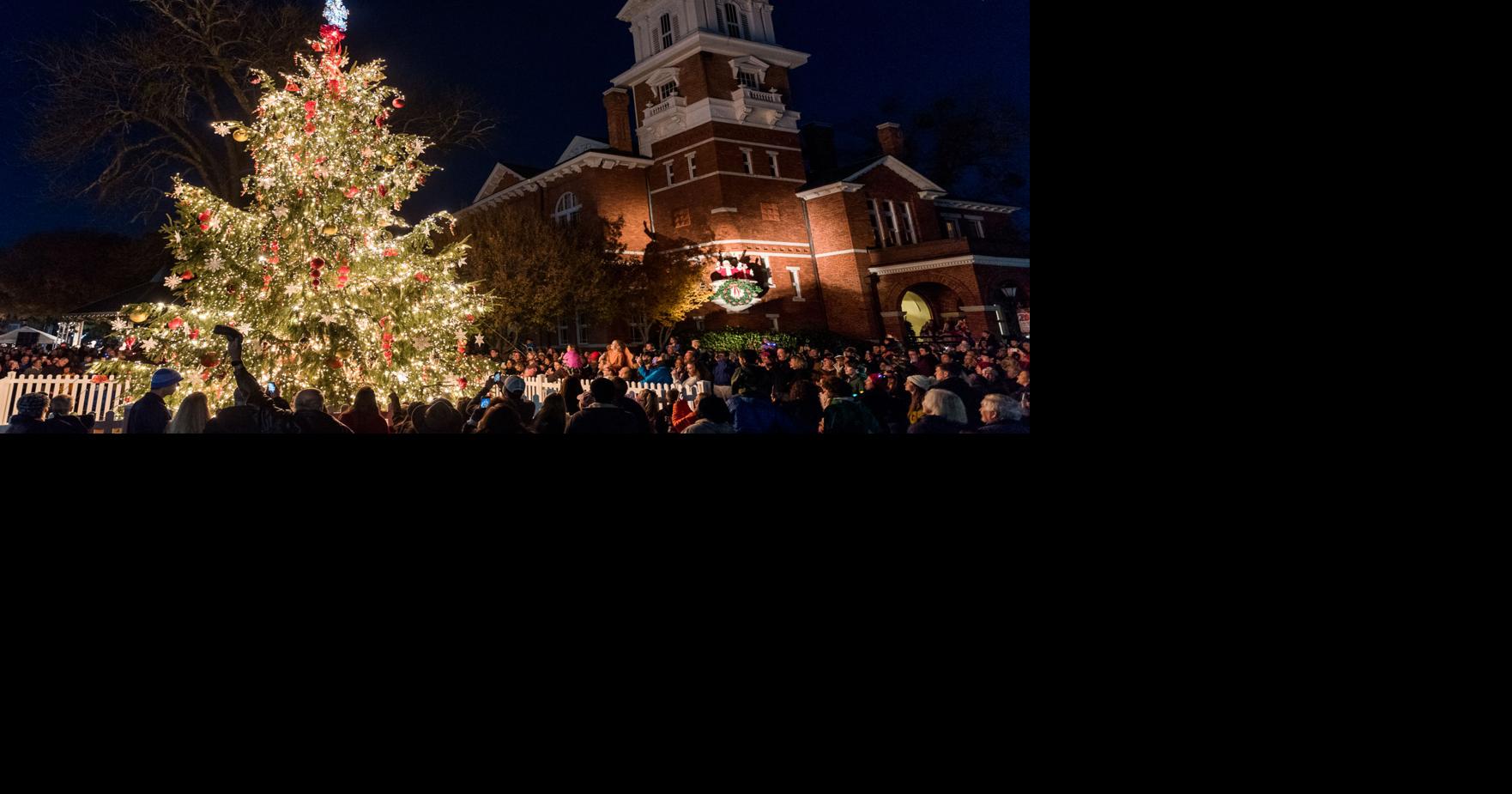 Annual Lighting of the Tree event draws hundreds to downtown ...