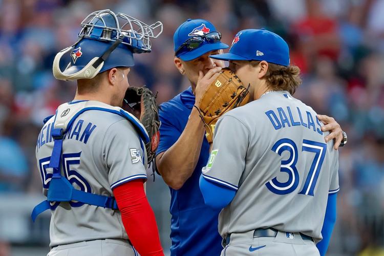 Blue Jays rookie Dallas says 'a little God wink' set stage for beating ...