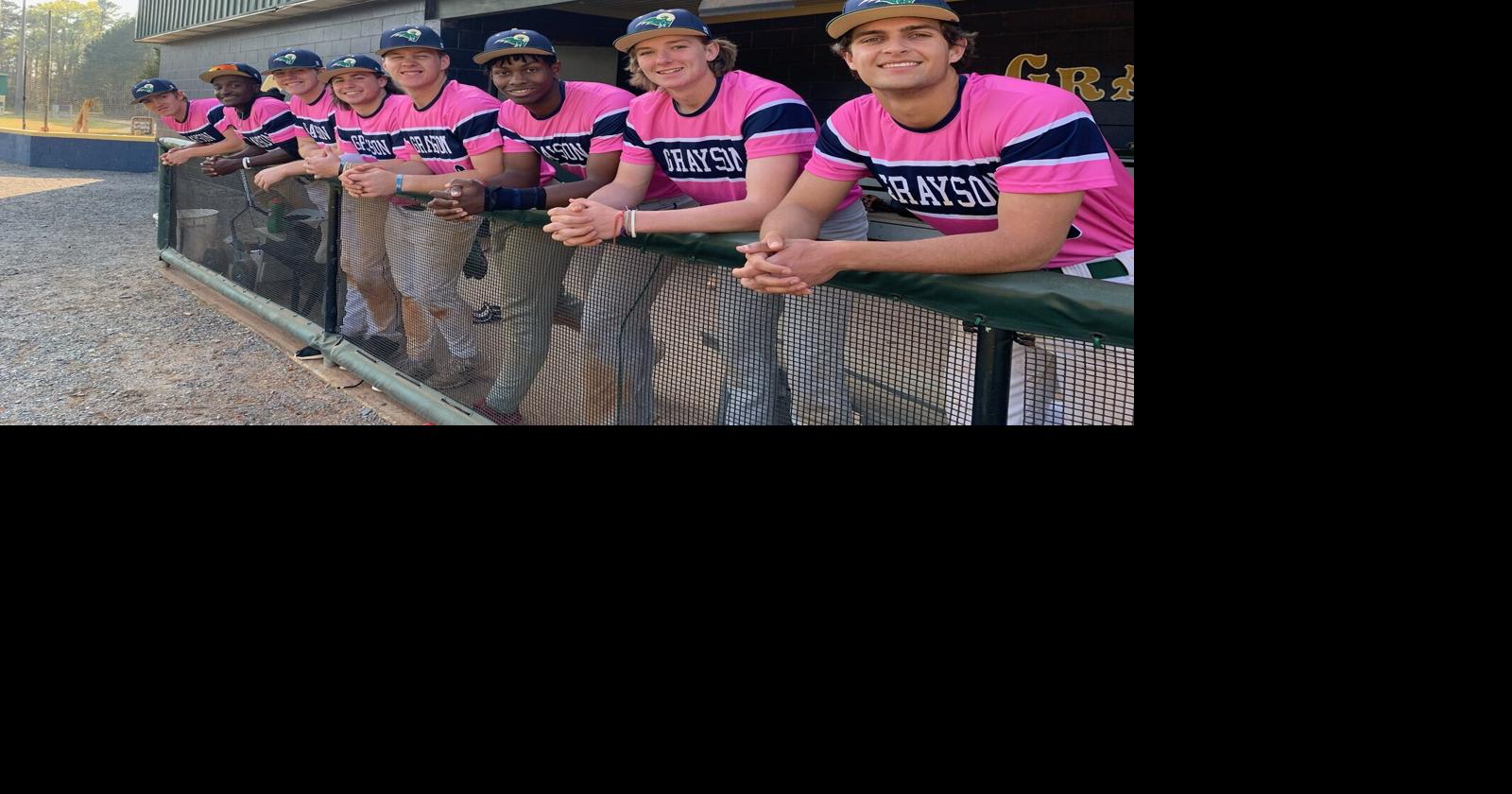 Grayson baseball supports cancer fight with Pink Out game against ...