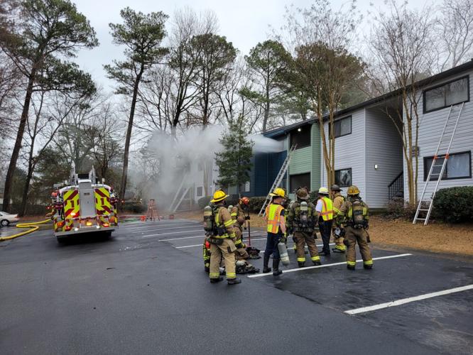 Fire at Norcross area apartment complex displaces 12 families | News ...