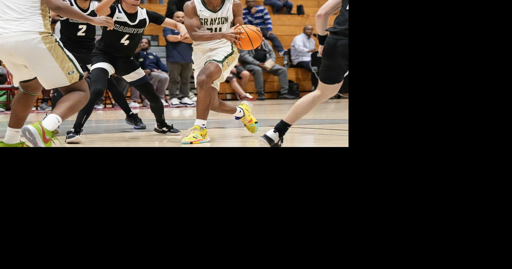 Grayson boys basketball, on the road due to a destroyed home court ...