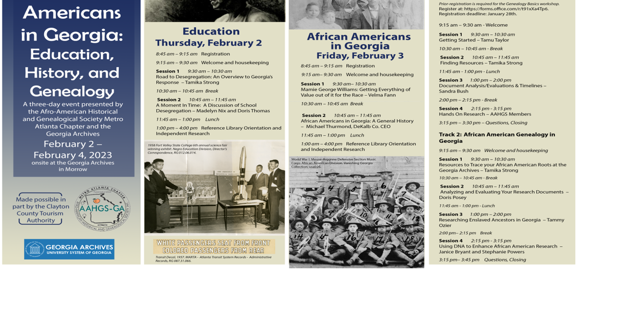 Georgia Archives to present African American genealogy event | News ...