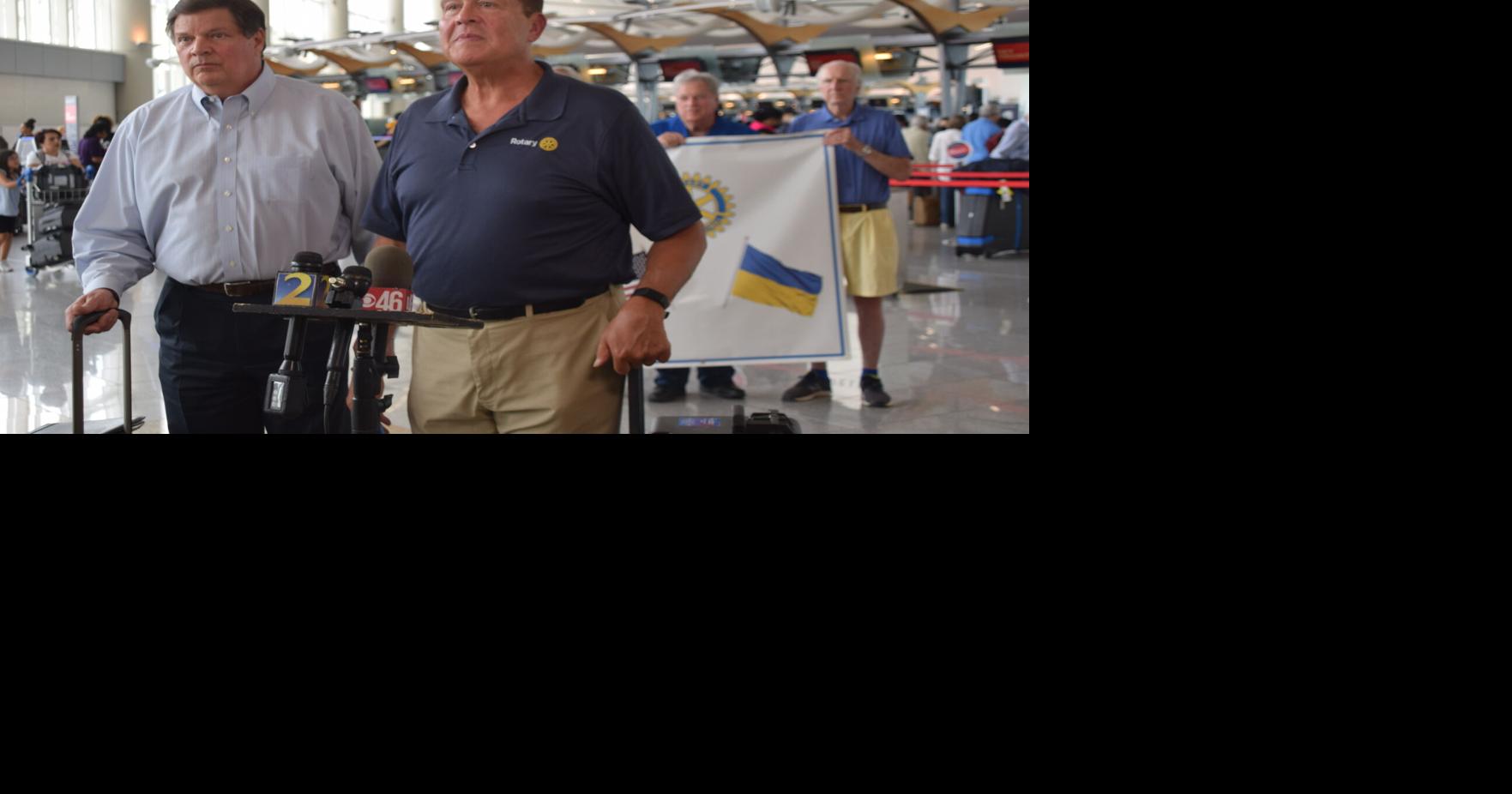 Emory Morsberger spending three weeks delivering Rotary-funded medical ...