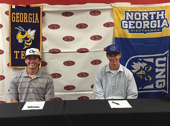North Gwinnett’s Brace, Heil sign with college baseball programs ...