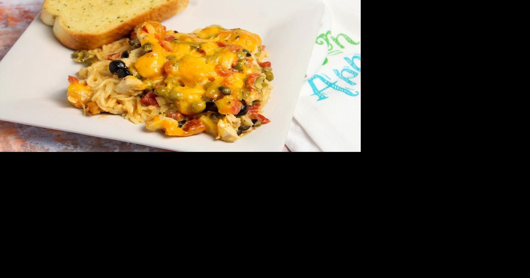 RECIPE: Confetti Chicken Spaghetti Casserole | Gwinnett Daily Post Food ...