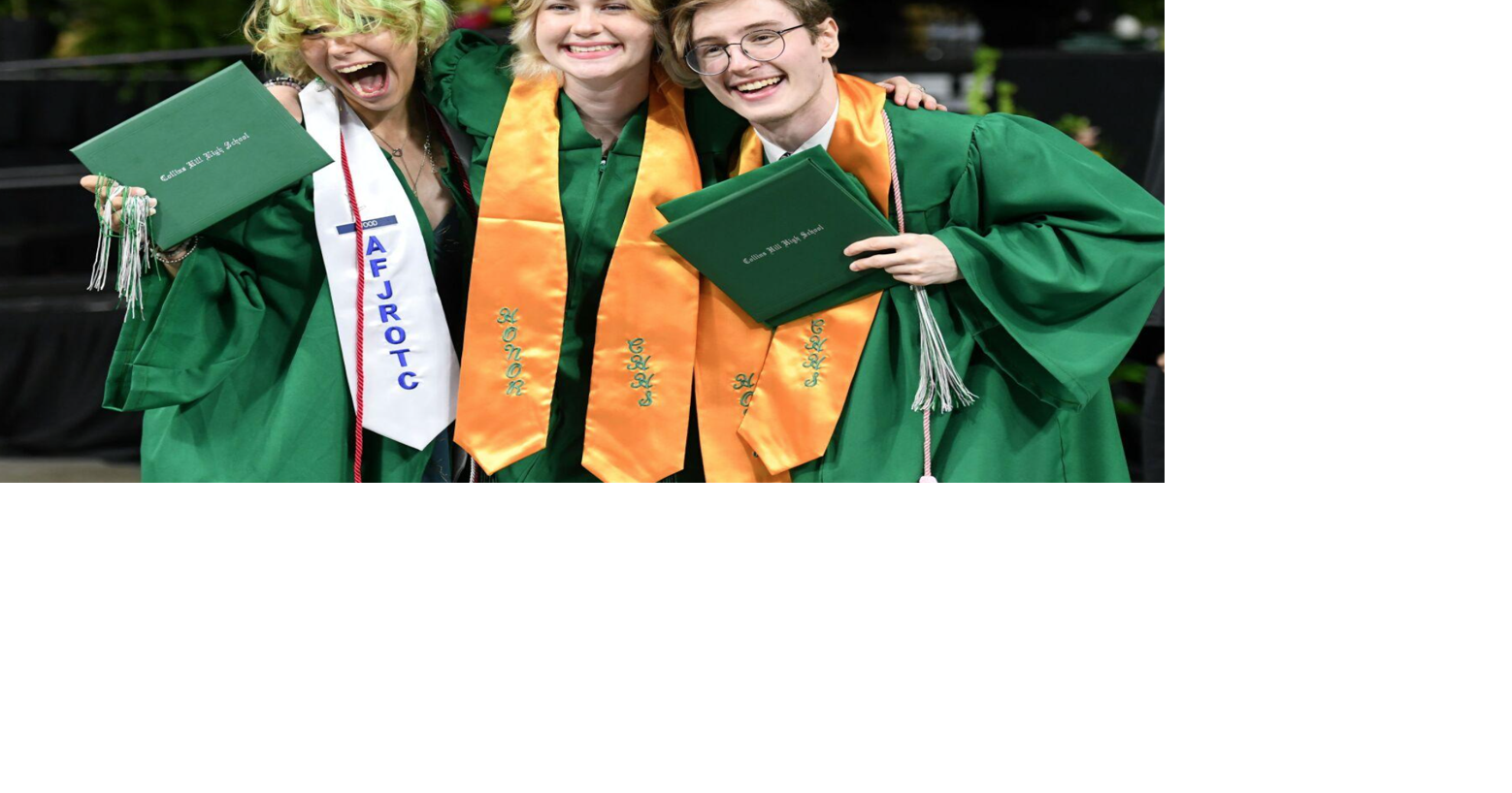 PHOTOS: Scenes from the 2023 Collins Hill High School graduation ...