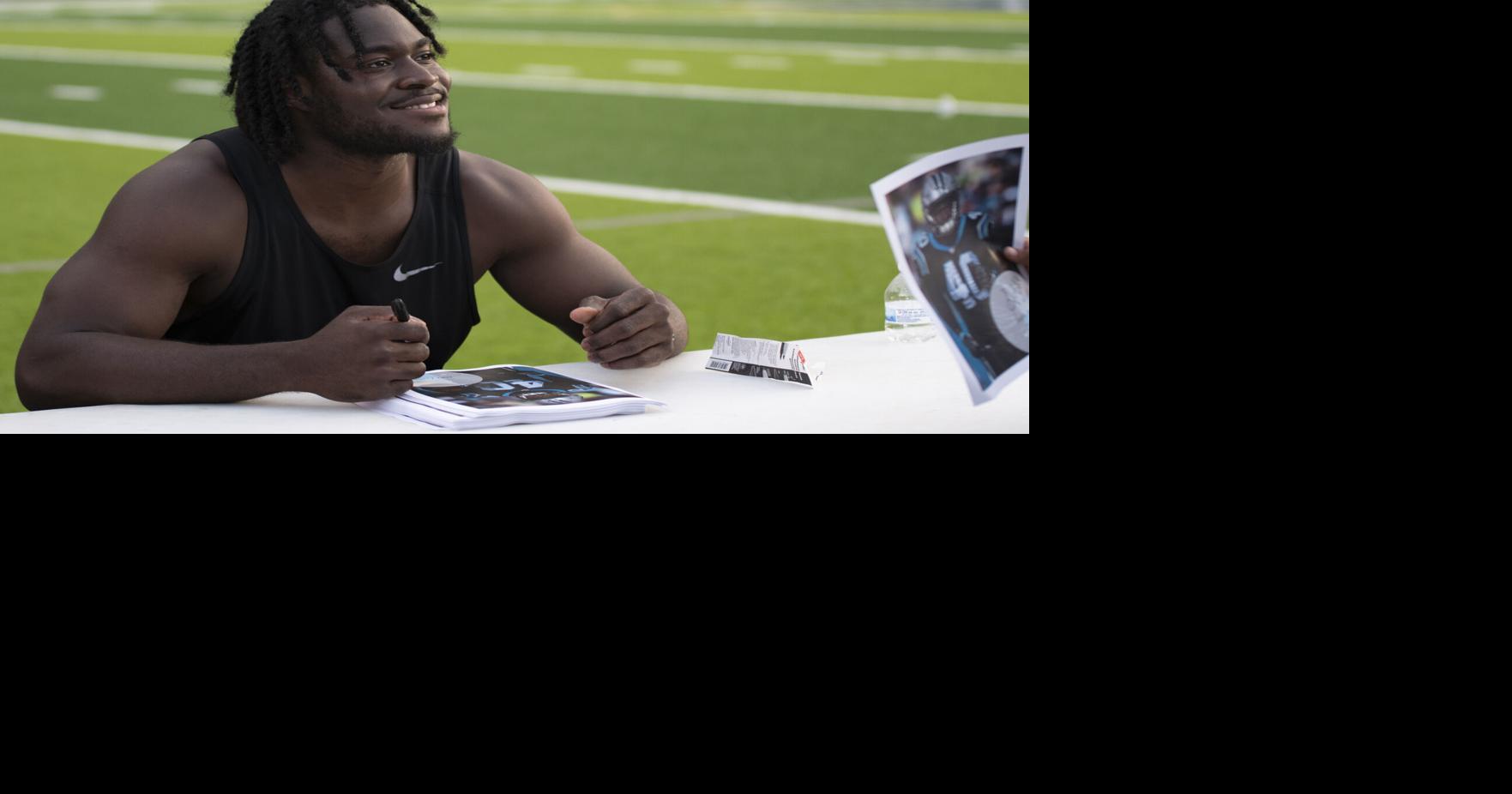 VIDEO: Dacula grad, NFL fullback Alex Armah hosts youth football camp ...