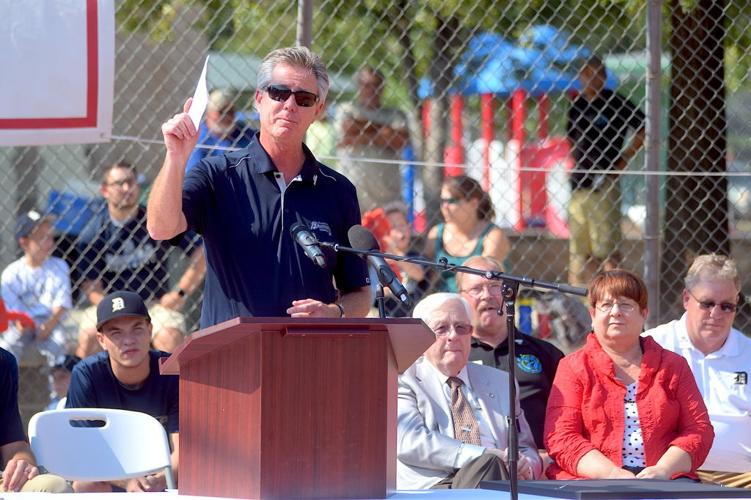 Braves unveil refurbished Dacula baseball field | News ...