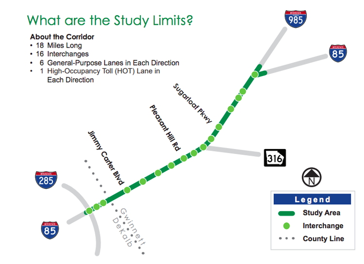 Planners working on Interstate 85 corridor study launch website to ...