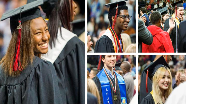 PHOTOS: Scenes from the 2023 North Gwinnett High School graduation ...