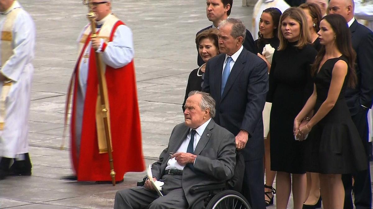Barbara Bush honored as 'the first lady of the greatest generation ...