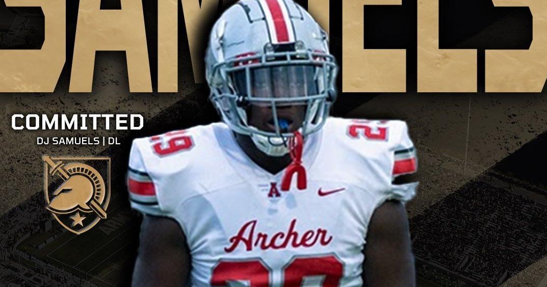 Archer DL Dontae Samuels Commits to Army Black Knights Football | Prep ...