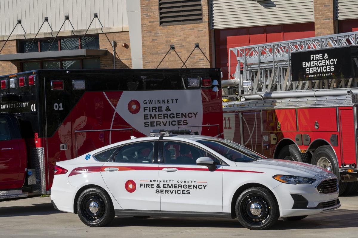 Gwinnett County fire department unveil new vehicles with updated county ...