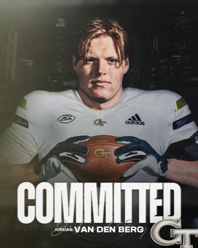 Providence Christian Grad Jordan van den Berg Commits to Georgia Tech ...