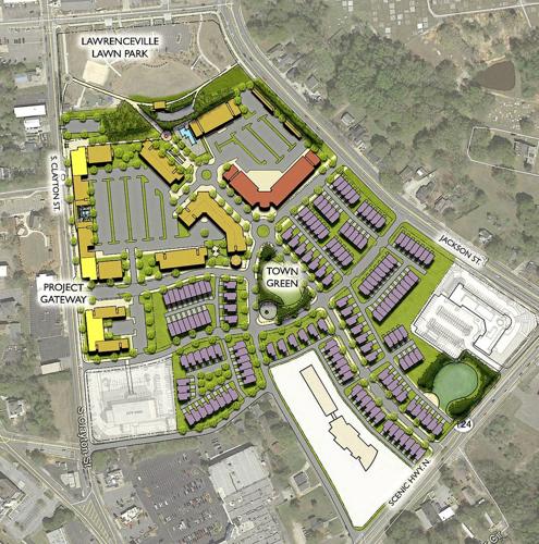 Lawrenceville officials announce $200 million mixed-use South Lawn ...