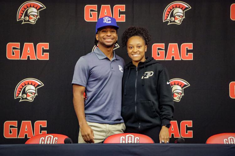 Greater Atlanta Christian celebrates college signees Arron Hobbs, Nia ...