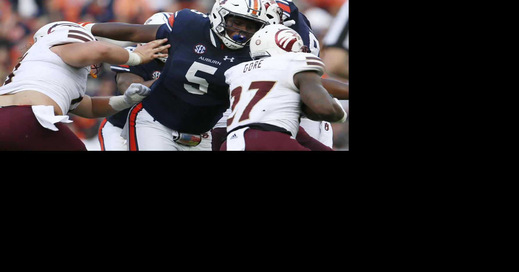 Lanier grad Derrick Brown named president of Auburn's Student-Athlete ...
