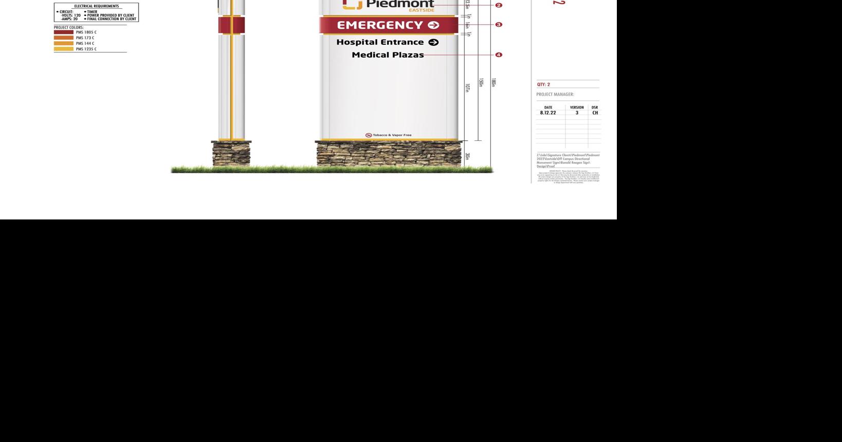 Gwinnett County gives Piedmont Eastside OK to install hospital signs on ...