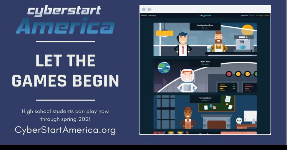 GCPS students’ participation in CyberStart America allows for exploration of cybersecurity field ...