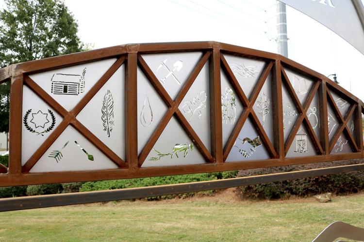 Johns Creek Gateway Marker installed by visitors bureau | Johns Creek ...