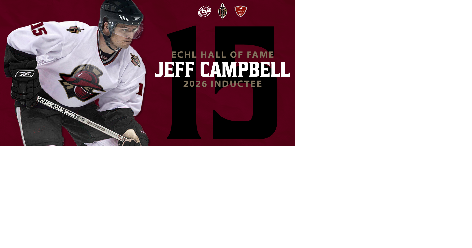 Former Gladiators Star Jeff Campbell Named to ECHL Hall of Fame ...