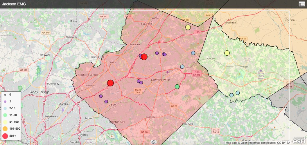 Winter weather has knocked out power for thousands of Gwinnettians ...
