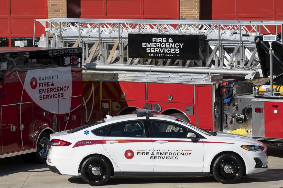 Gwinnett County fire department unveil new vehicles with updated county ...