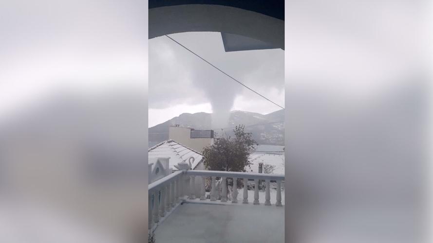 Snow blankets Greece and Turkey as wild weather system creates rare ...