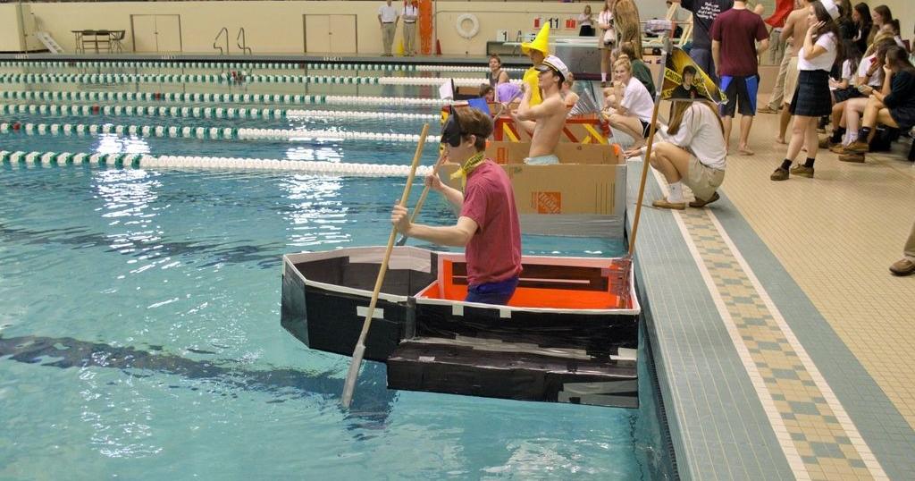 Wesleyan students take physics lessons to the pool | Peachtree Corners ...