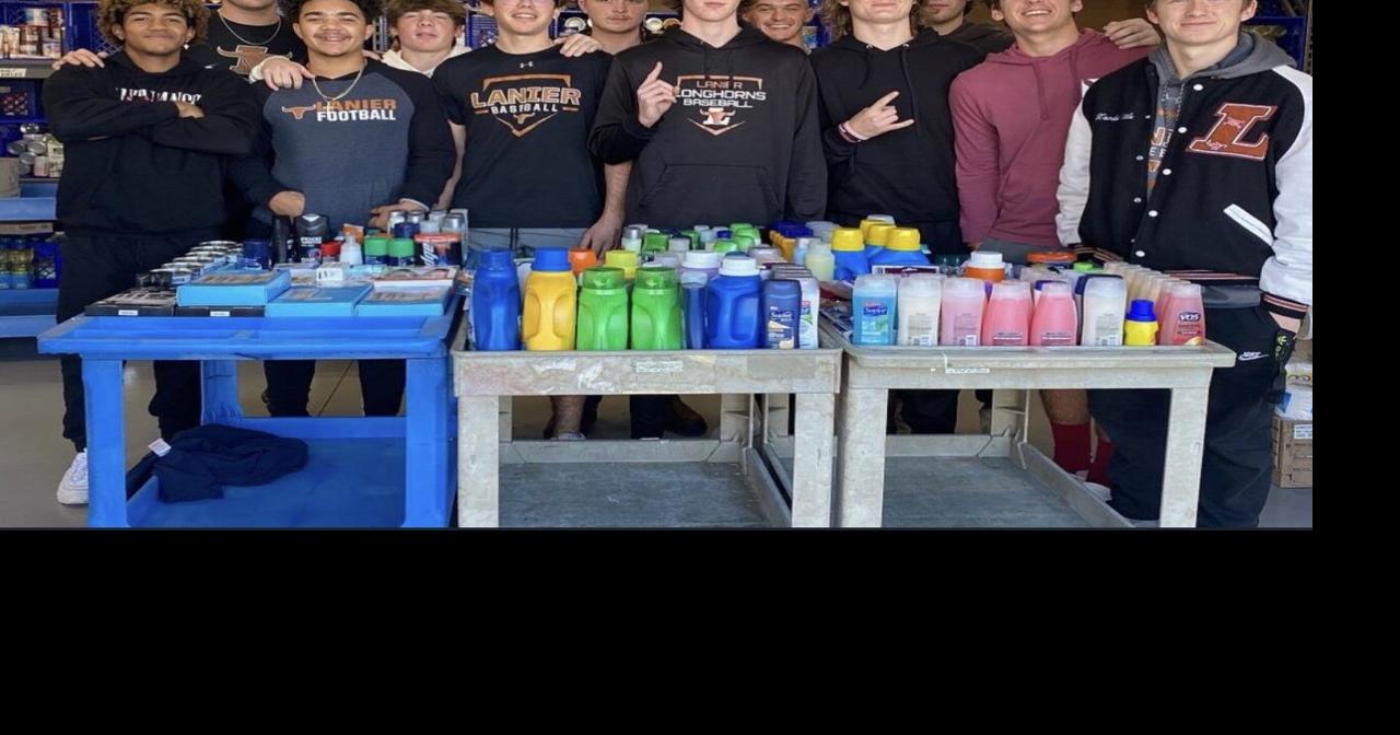 Lanier High School baseball team helps out at North Gwinnett Co-op ...