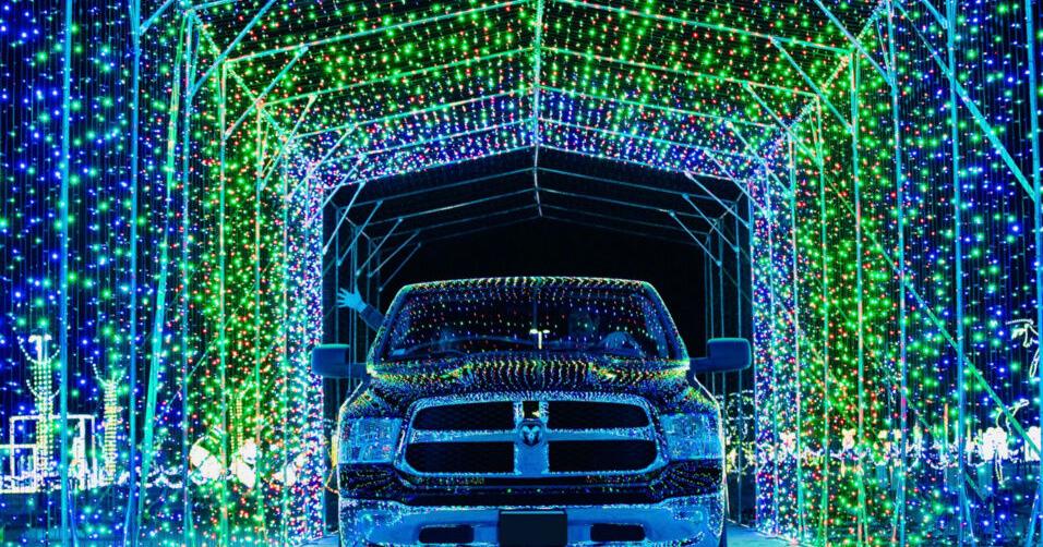 Glow Light Show Returns to Coolray Field for Holiday Season ...