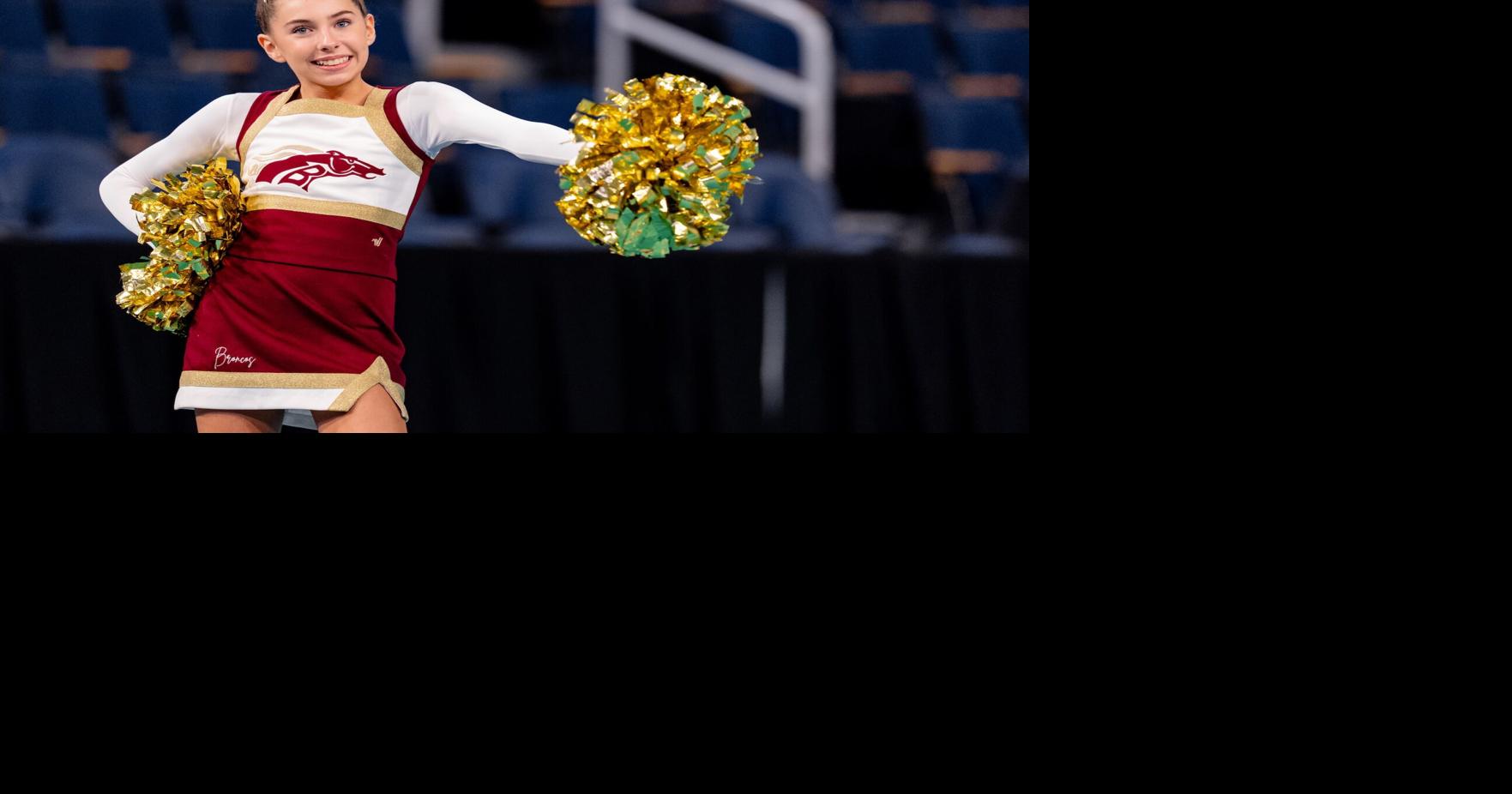 Scenes From the Gwinnett Football League Cheer Off at Gas South Arena ...