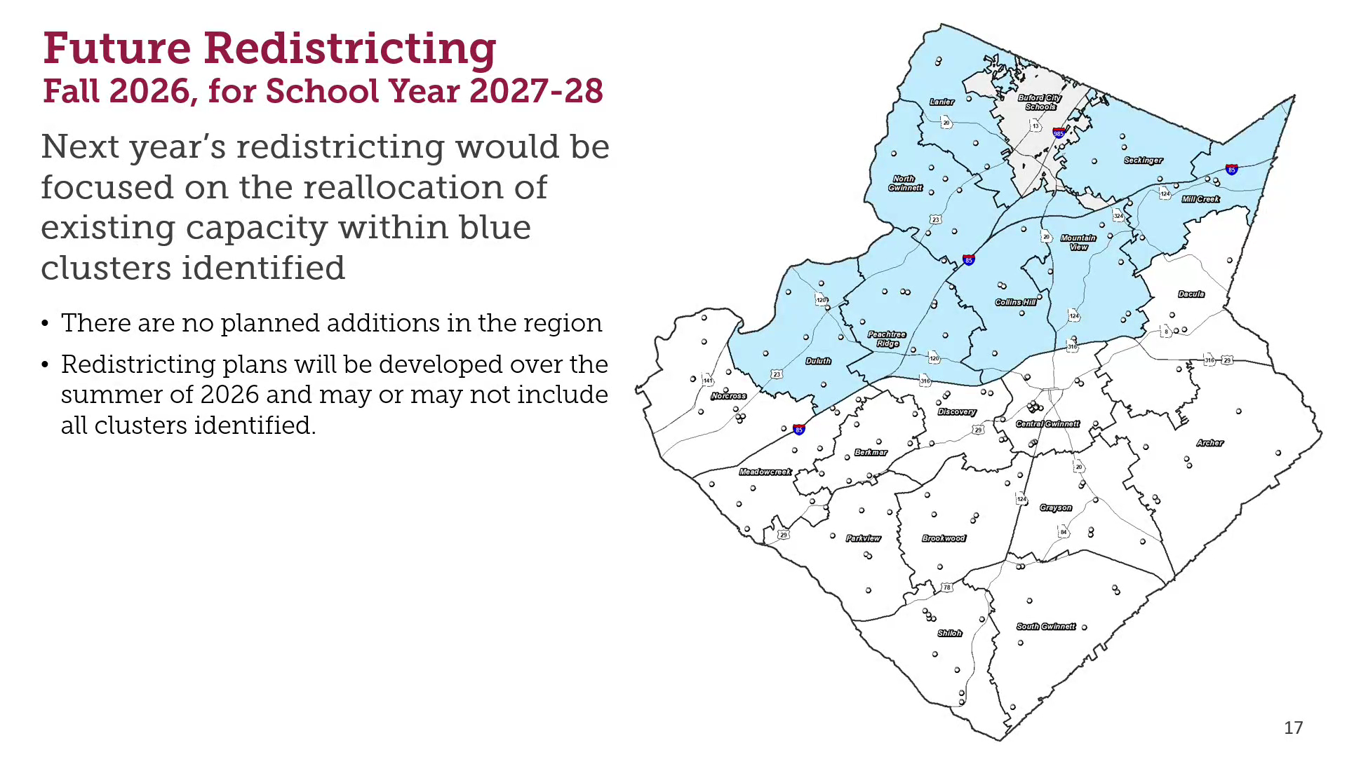 See which Gwinnett clusters face redistricting this summer | News ...