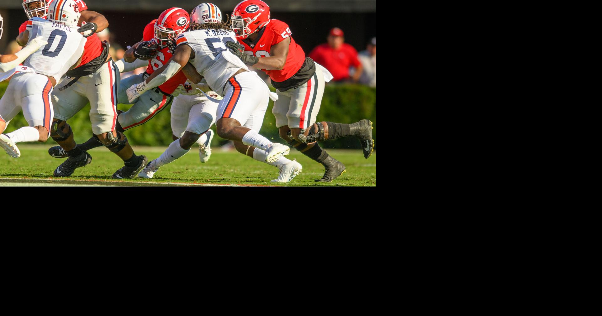 Physical play key to Georgia's win over Auburn, return to No. 1 in poll ...