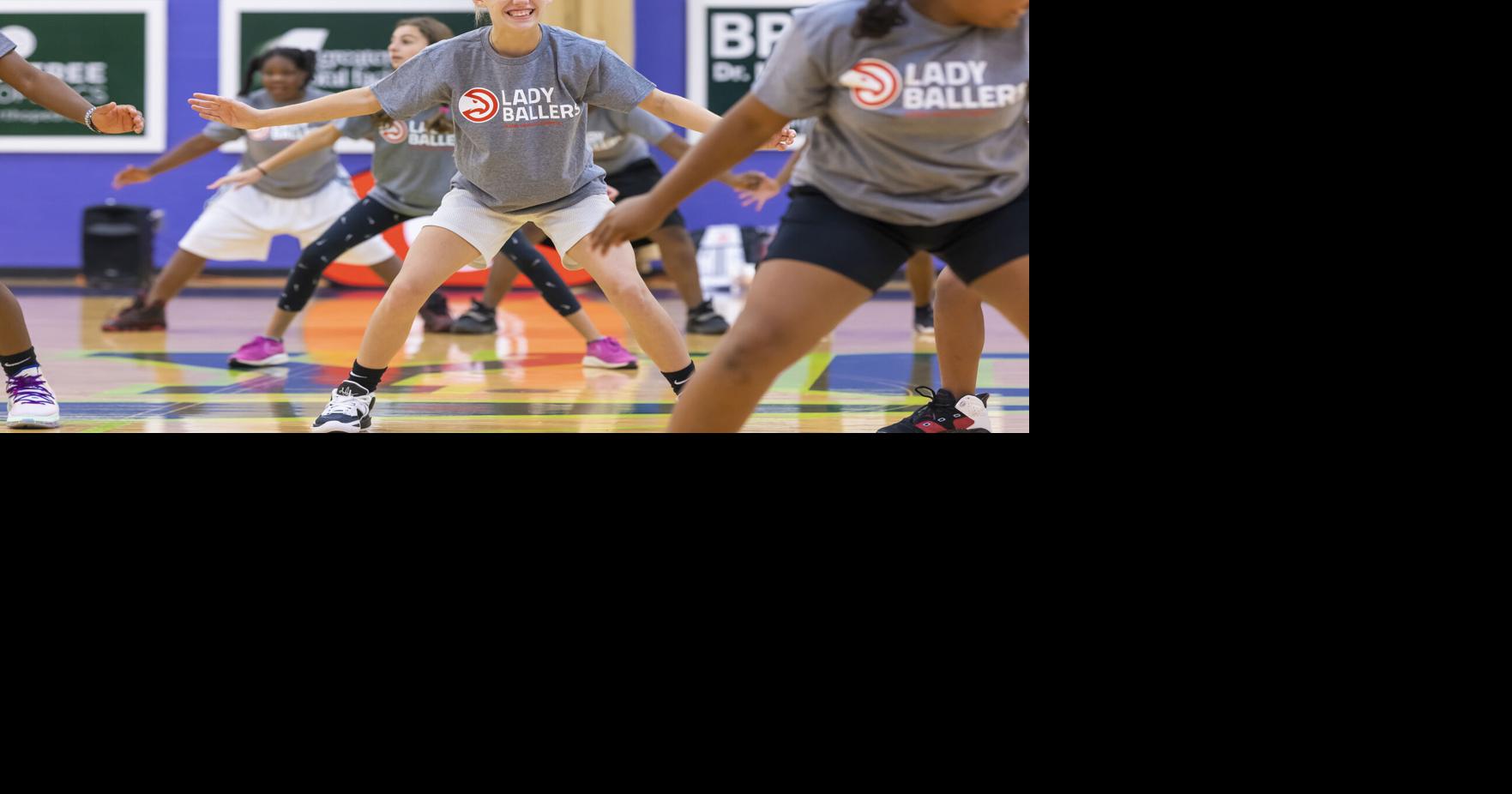 Atlanta Hawks' Lady Baller Clinic shares lessons, fun with youngsters ...