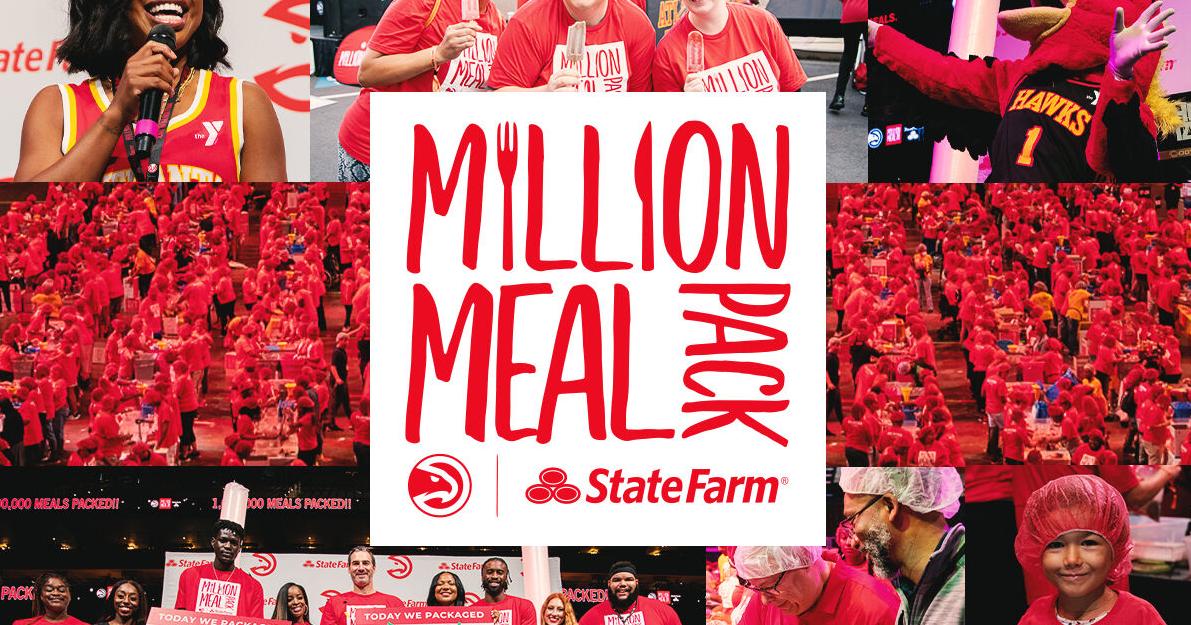 Atlanta Hawks, State Farm Announce Million Meal Pack Plans | Sports ...